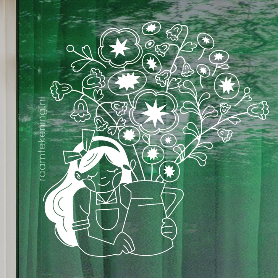 Hallo lente raamtekening